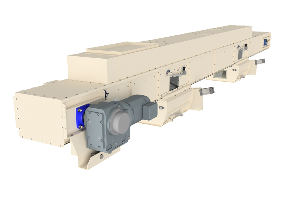 Flight conveyors | Gentle, quiet and with low energy consumption