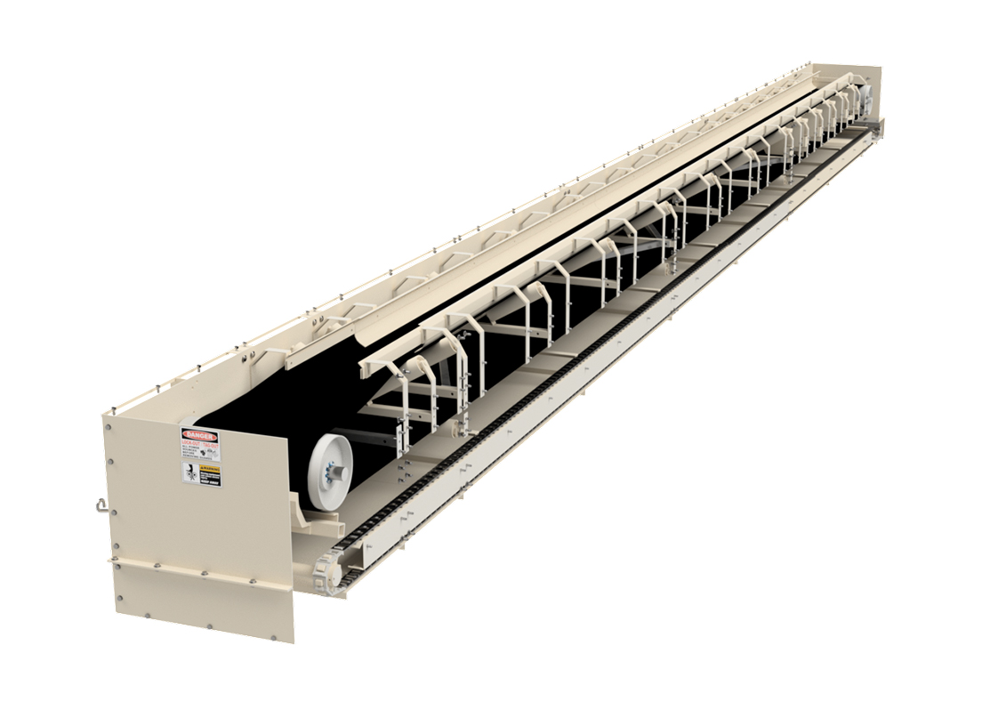 Flight conveyors | Gentle, quiet and with low energy consumption